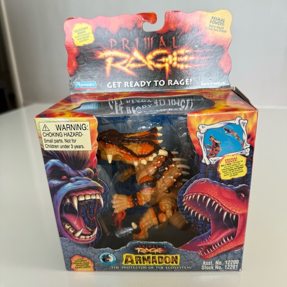 Playmates Toys | Toys | Primal Rage Armadon 994 Vintage Playmates Atari ...